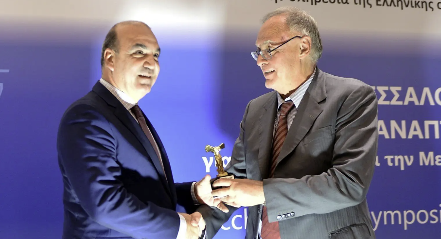 Βραβείο Ευποιϊας στον Πρόεδρο του ΕΒΕΘ και της ΚΕΕΕ κ. Ιωάννη Μασούτη ...