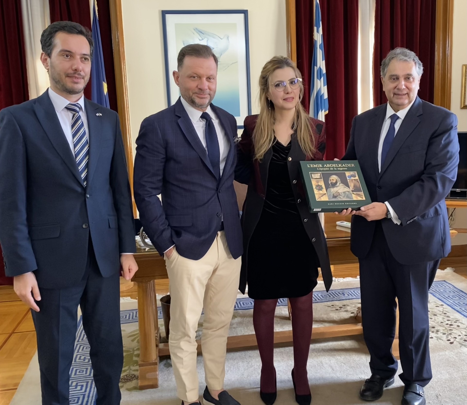 Στο Ε.Β.Ε.Π. η πρέσβης της Αλγερίας – Κ.Ε.Ε.Ε.